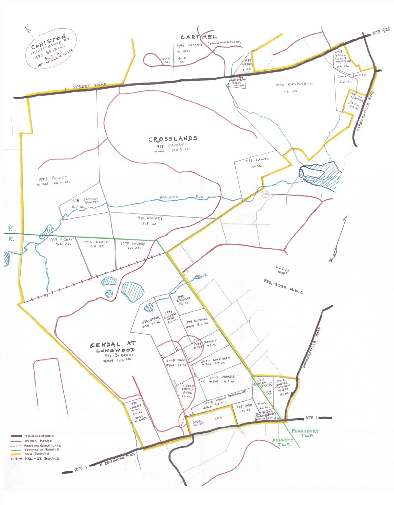 Merritt Cleaver’s historical map of Kendal-Crosslands – On the Kendal ...